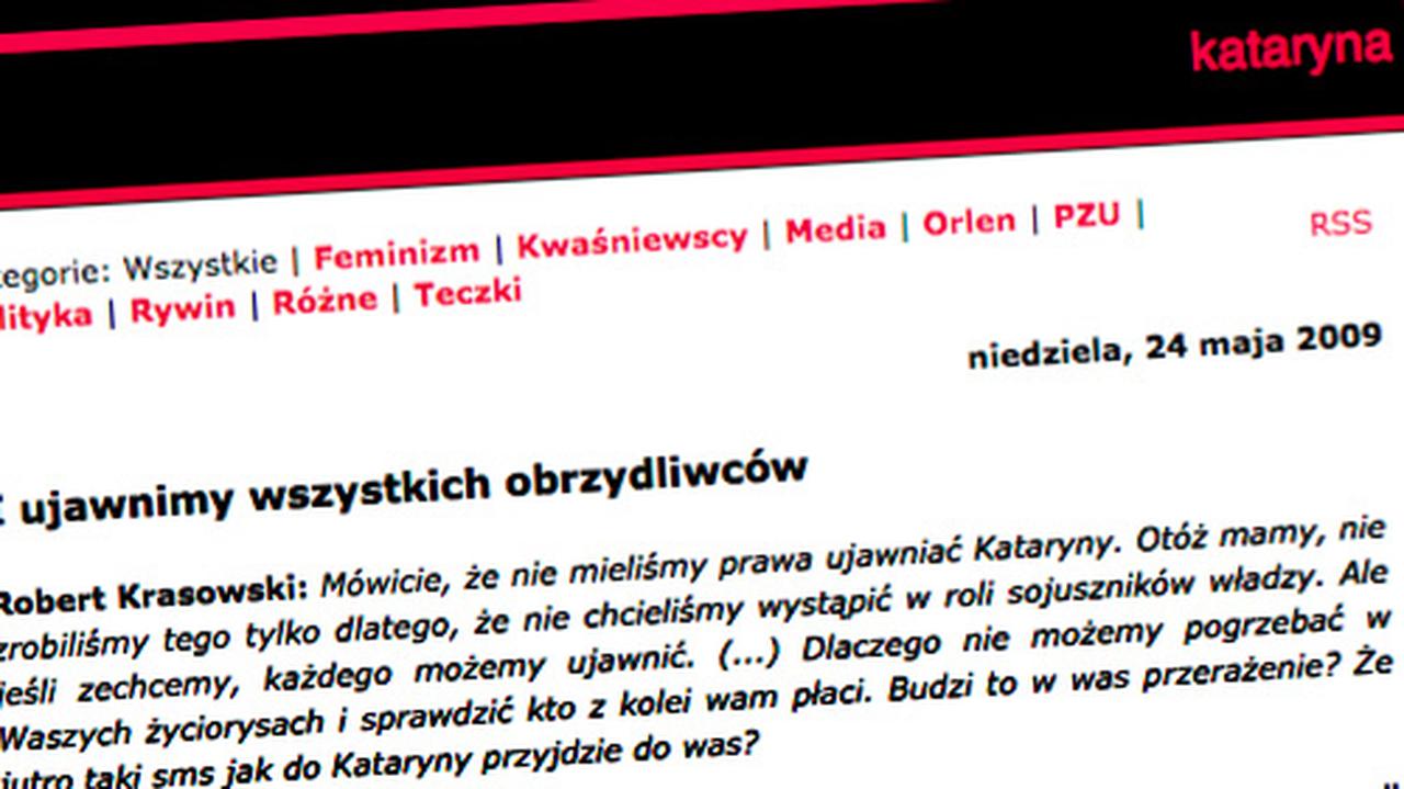 Prawdziwe dziennikarstwo? Kataryna: Nie wierzę - TVN24