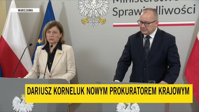 Dariusz Korneluk nowym prokuratorem krajowym. Adam Bodnar: to ważny dzień, absolutnie się nie ...