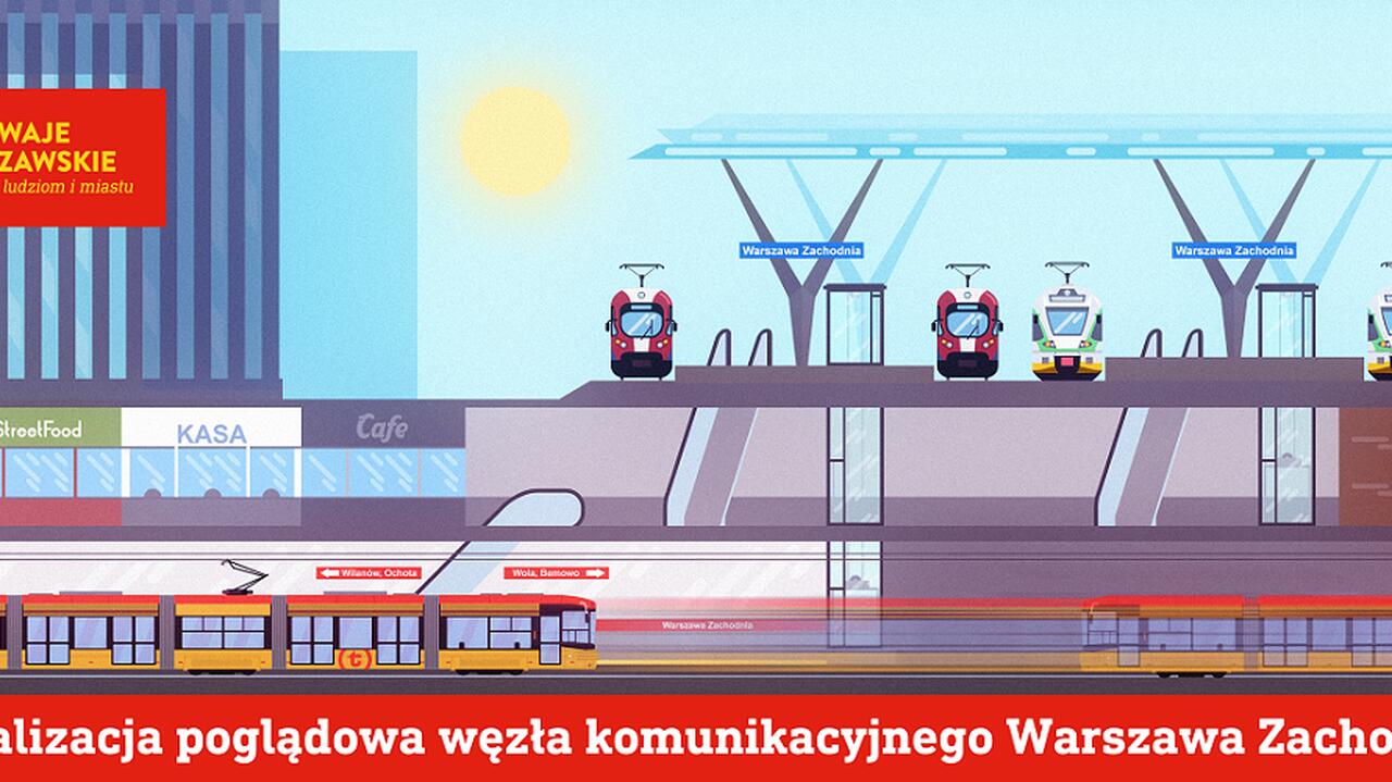 Pierwszy w Warszawie podziemny przystanek tramwajowy. Jest zgoda | TVN Warszawa